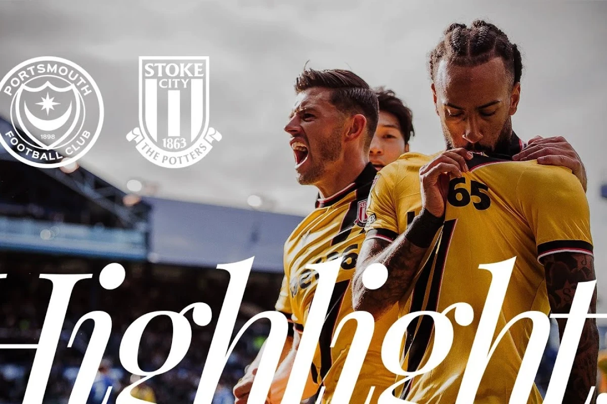 Portsmouth FC - Stoke City skrót meczu (25.10.2025)